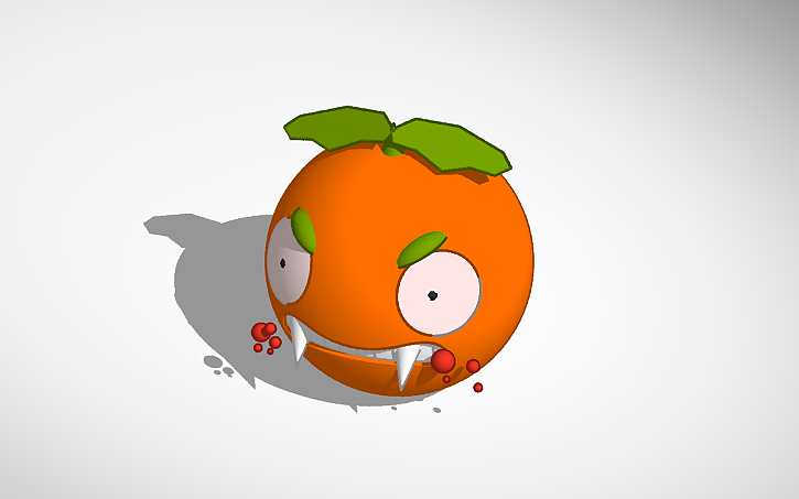 3D design PVZ Blood Orange - Tinkercad