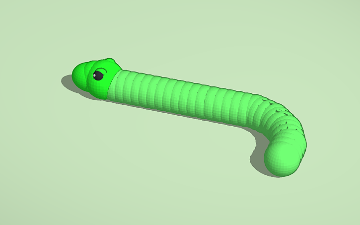 3D design Snake - Tinkercad