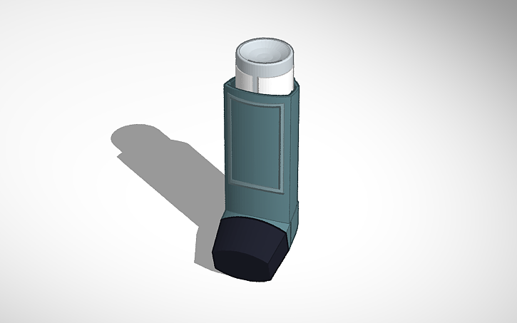 3D design Inhaler - Tinkercad