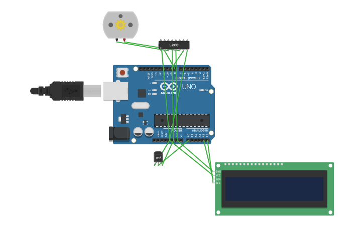 Circuit design Tamara Joudeh - Tinkercad