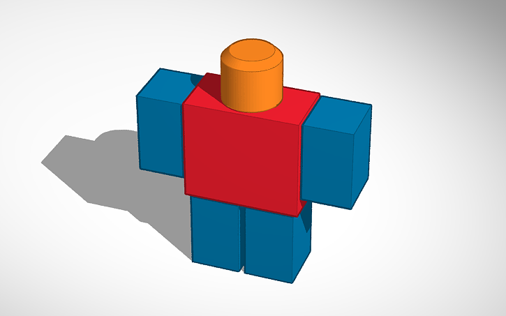 3D design Simple Roblox Player Model - Tinkercad