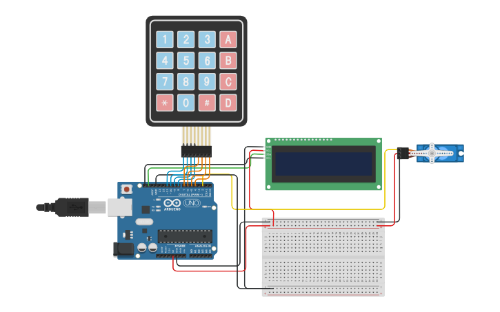 Circuit design Simulacion de RFC RC522 - Tinkercad