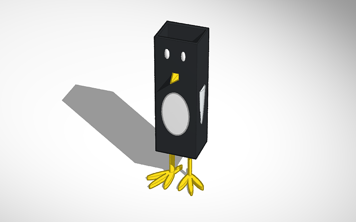 3D design Flash Drive Cover - Tinkercad