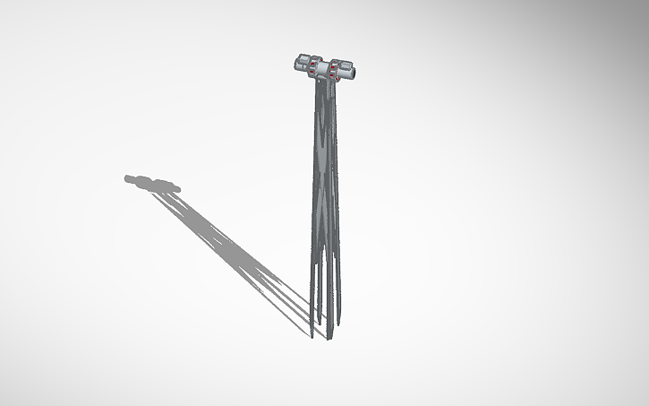 3D design Klaxon CS8 - Tinkercad