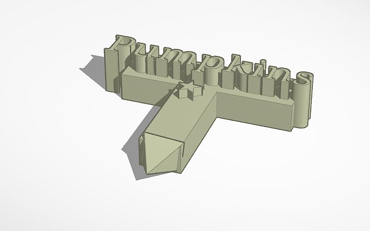 3D design 2nd Grade Garden Marker - Tinkercad