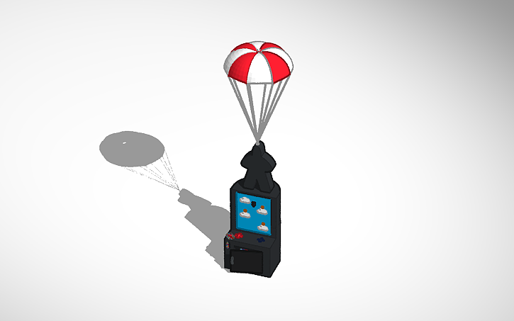 3D design Free fall arcade game - Tinkercad