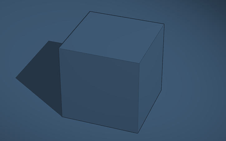 3D design Blue line blue - Tinkercad