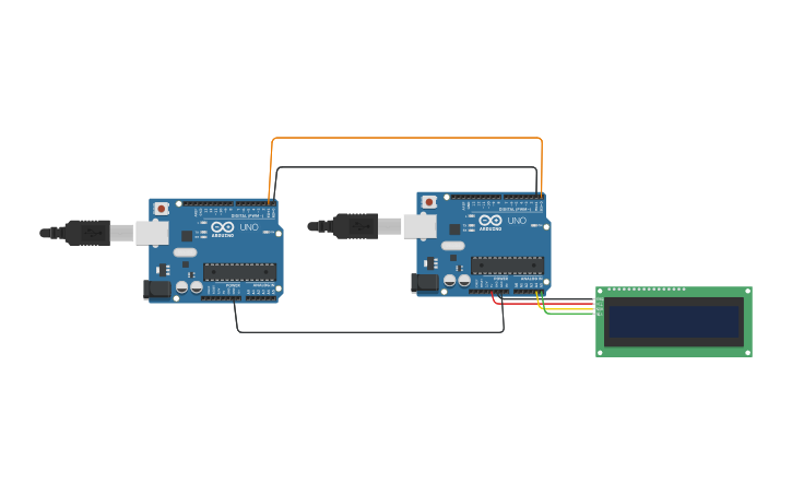 Circuit design Copy of I2C LCD - Arduino - Tinkercad