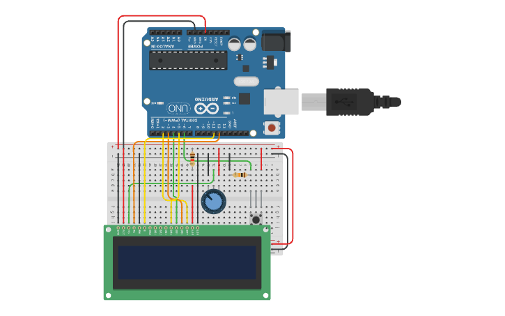 Circuit design Crystal Ball - Tinkercad