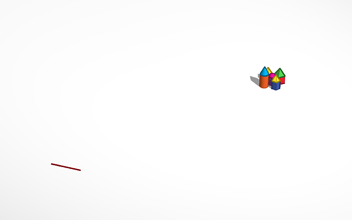 3D design Geometry Castle Project - Aryaman and Sreemanth - Tinkercad