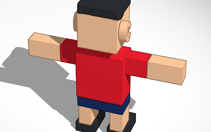 3D design avatar - Tinkercad