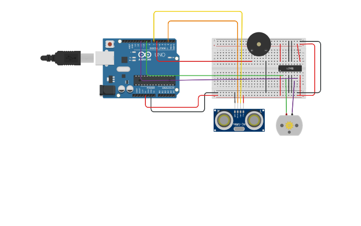 Circuit Design Iot Water Tank Level Tinkercad