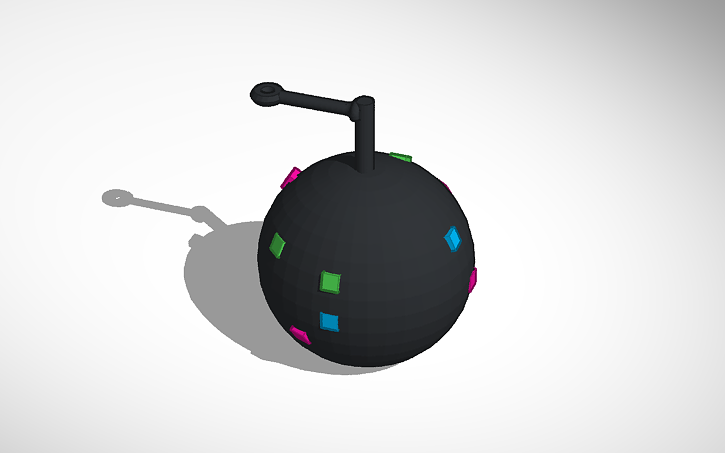 3D design Fortnite Boogie bomb - Tinkercad