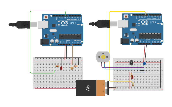 Circuit design I2C code - Tinkercad