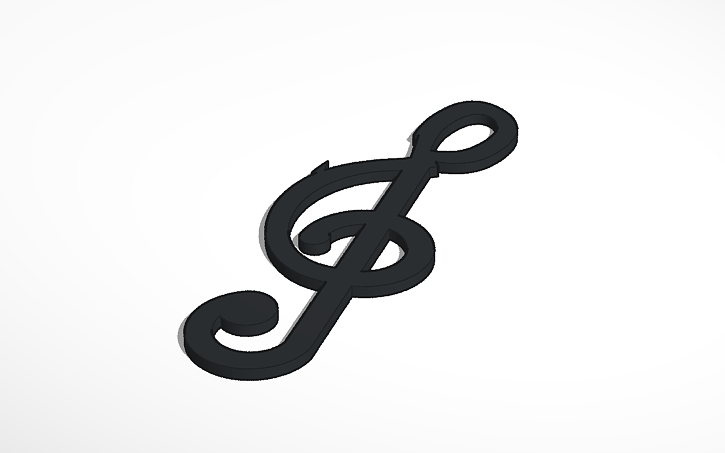 3D design Music - Tinkercad