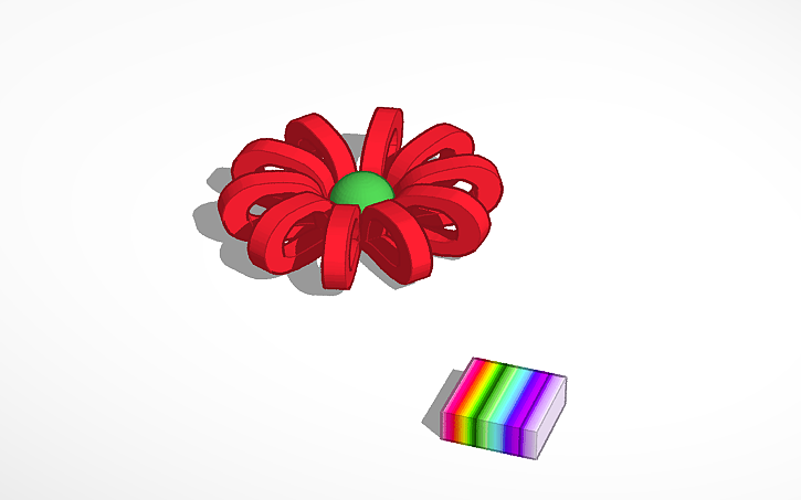 3D design bow - Tinkercad
