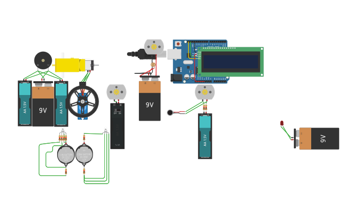 Circuit design my first circuit project - Tinkercad