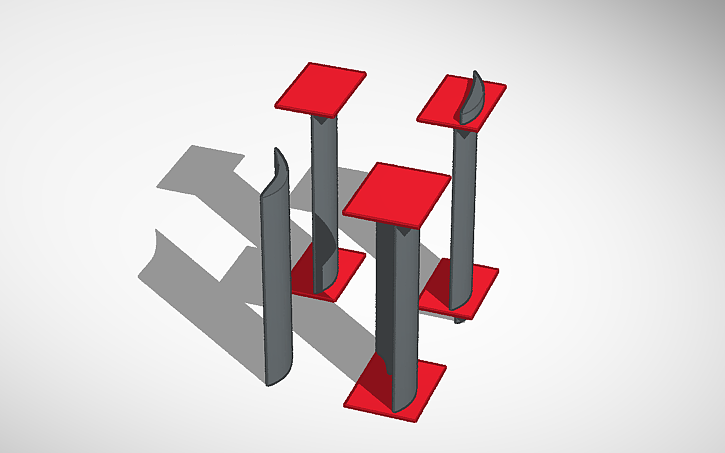 3D design Airfoil differences - Tinkercad