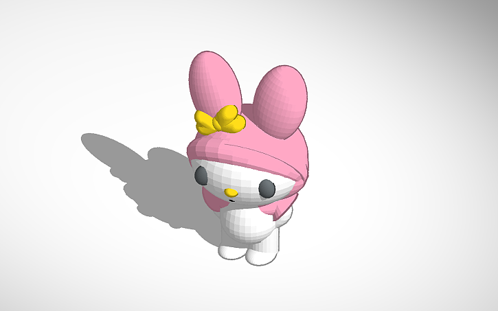 3D design my melody - Tinkercad