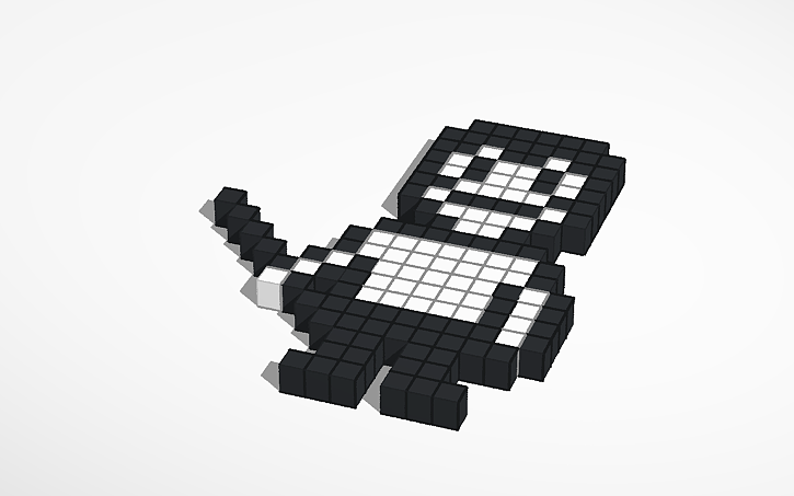 3D design TED day 5: pixel 1$@@c - Tinkercad