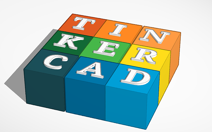 3D design Tinkercad Logo - Tinkercad