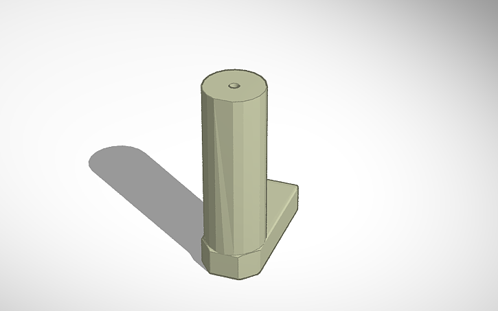 3D design GE Yard Puck Mount - Tinkercad
