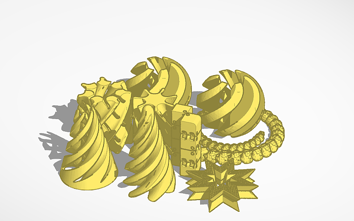3D design Fidget toys - Tinkercad